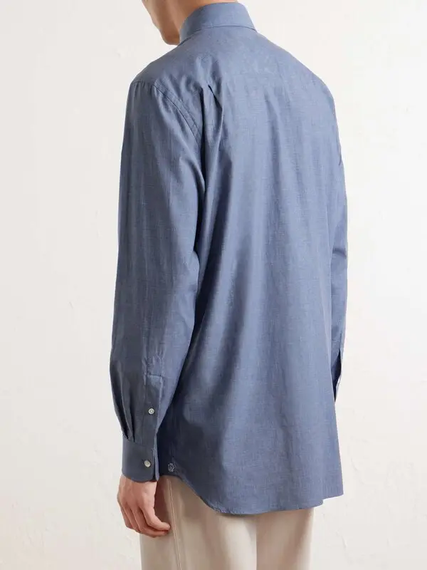 Dunhill Cotton-chambray Shirt