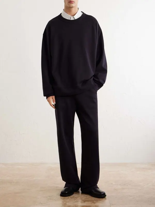 Dries Van Noten Hax Oversized Cotton Sweatshirt