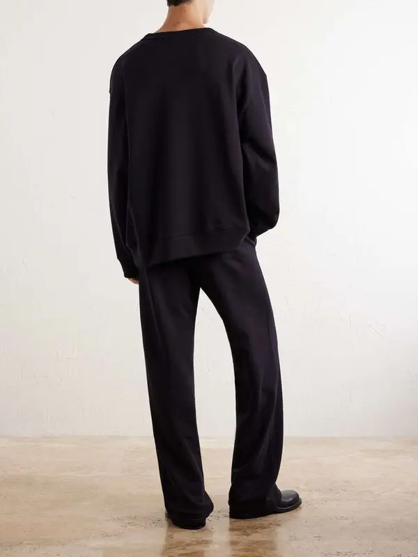 Dries Van Noten Hax Oversized Cotton Sweatshirt