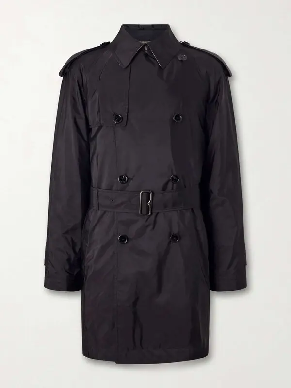 Burberry Belted Shell Trench Coat