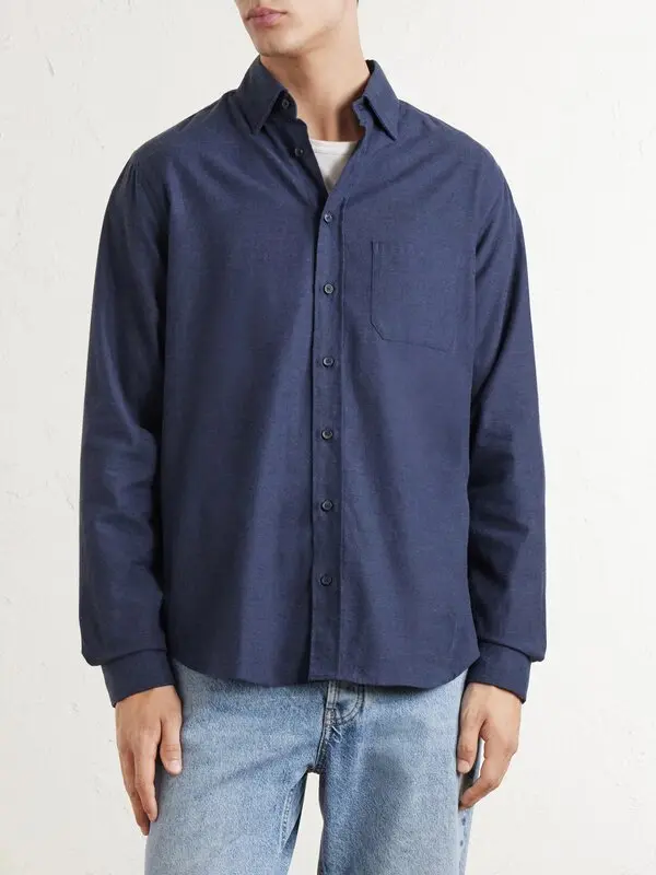 Sease Cotton-flannel Shirt