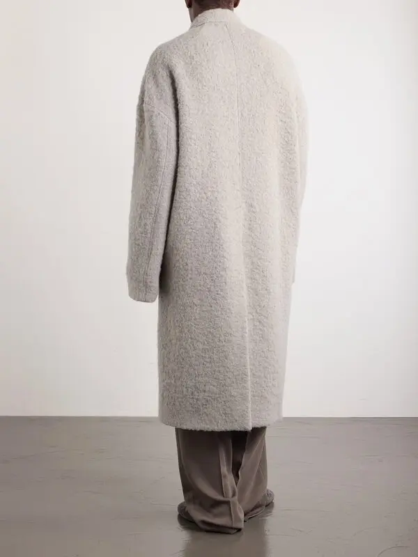 Rick Owens Brad Alpaca-blend Bouclé Coat