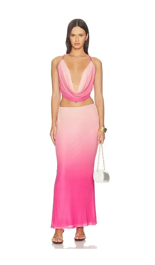 Superdown Inessa Maxi Skirt Set