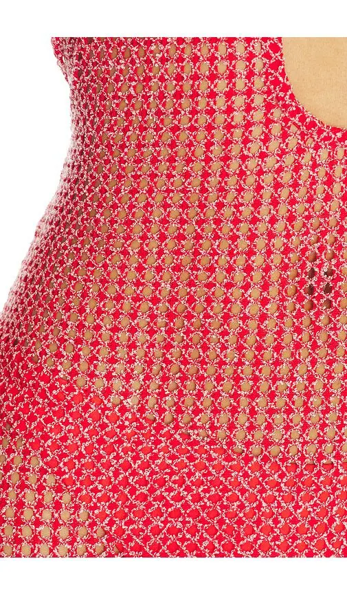 LOVERS AND FRIENDS Rhodes Maxi Dress In Red