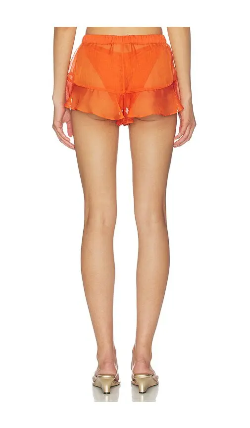 SHANI SHEMER Shay Short Pants In Burnt Orange