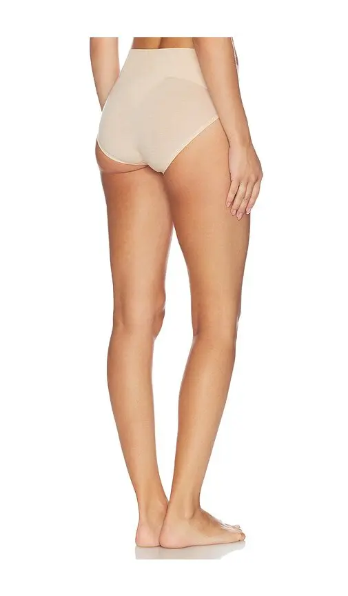 Spanx Supersmooth Undie-tectable Cotton Brief In Tan