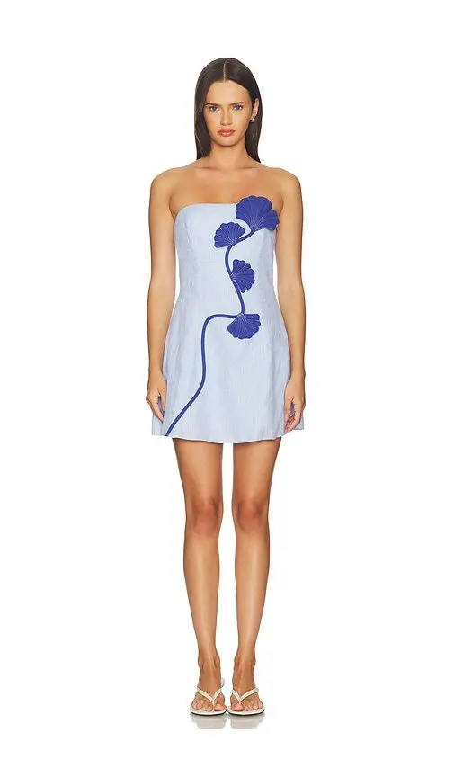 Azulu Dante Dress In Blue