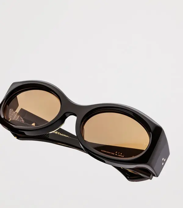 JACQUES MARIE MAGE Gia Oval Sunglasses