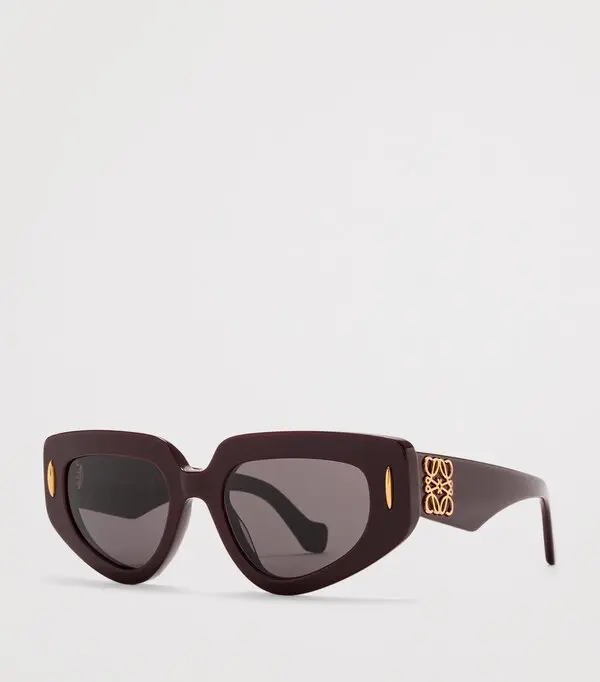 Loewe Small Butterfly Screen Sunglasses - Brown