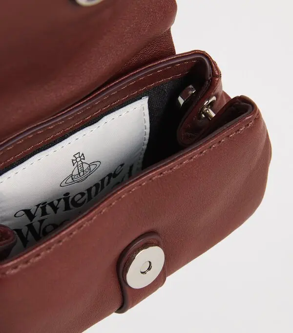 VIVIENNE WESTWOOD Leather Hazel Treasure Charm Bag