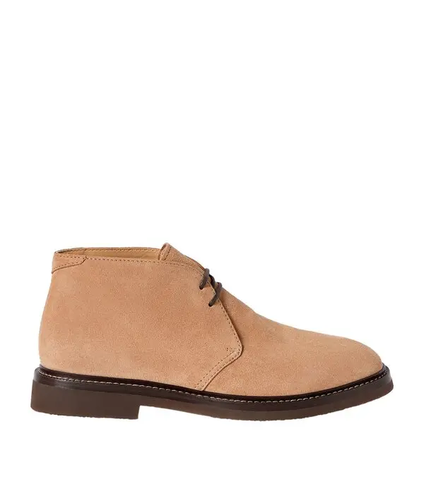 Brunello Cucinelli Suede Chukka Boots