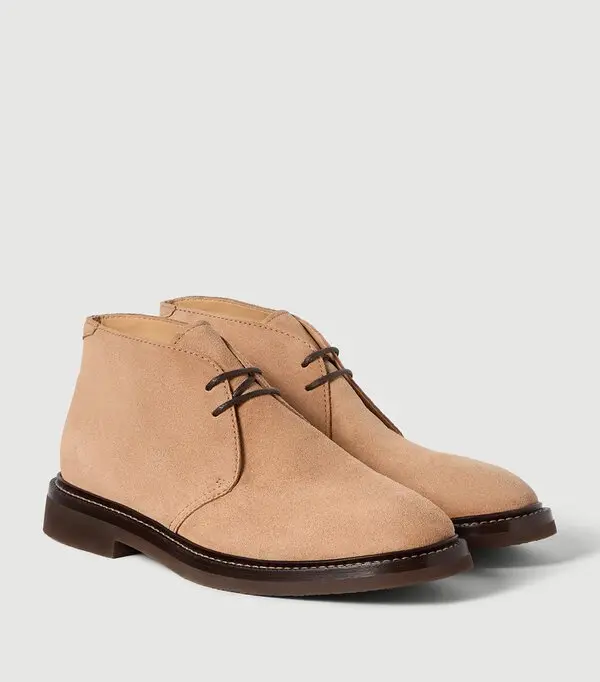 Brunello Cucinelli Suede Chukka Boots