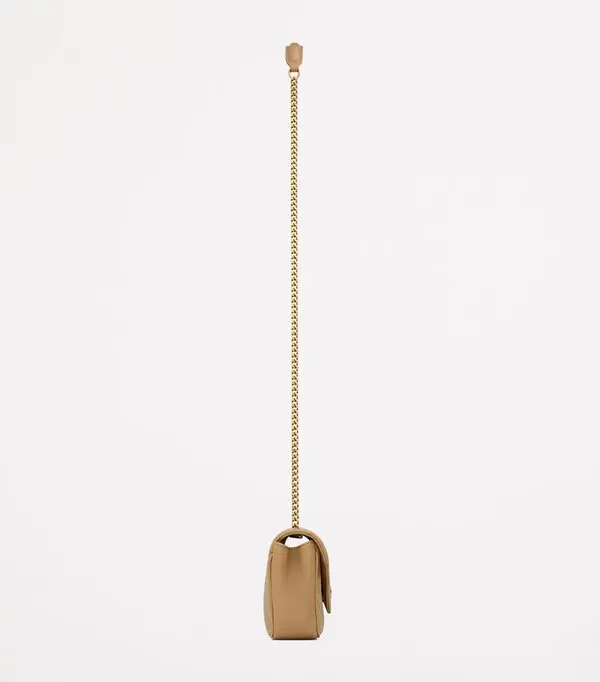 Saint Laurent Mini Loulou Shoulder Bag - Brown
