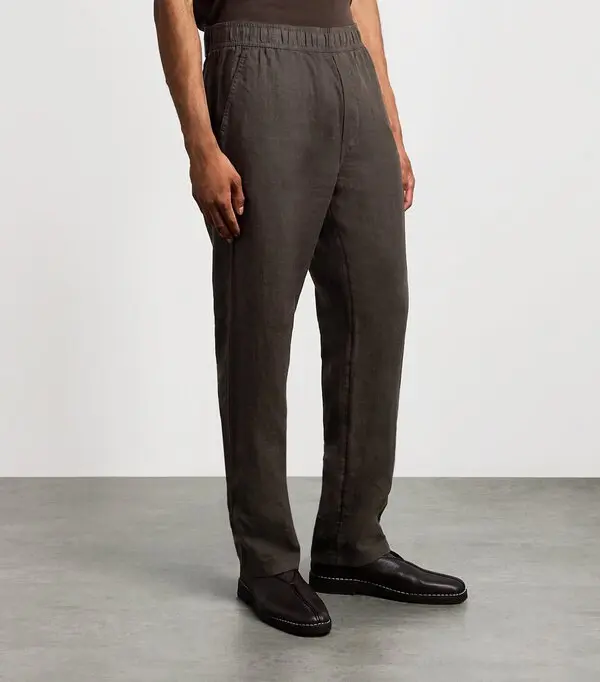SAMSØE SAMSØE Linen Sajabari Straight Trousers