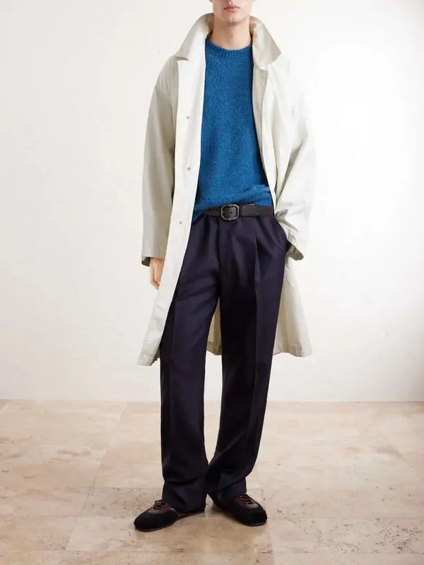Dries Van Noten Brushed Alpaca-blend Sweater