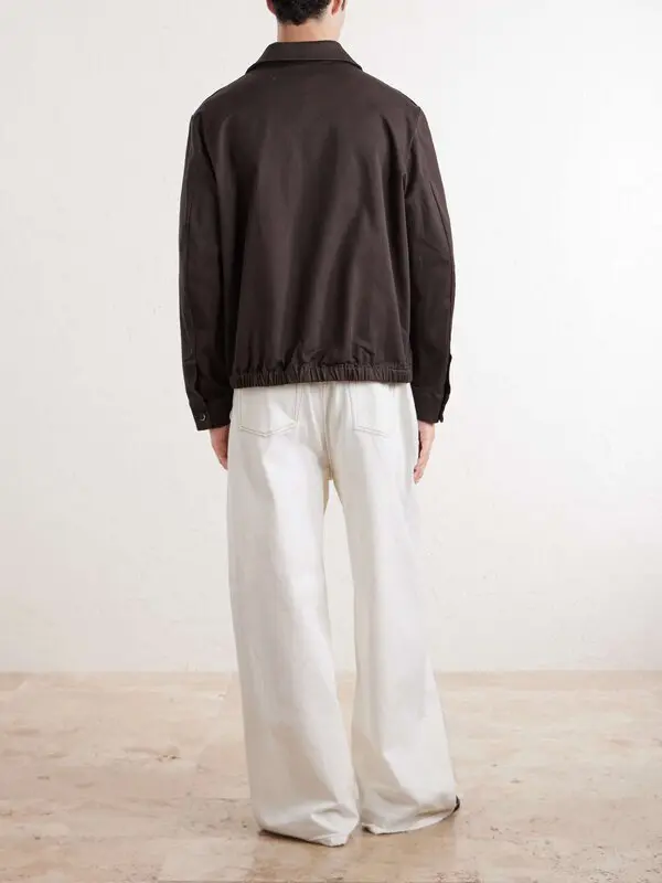 Barena Venezia Cotton-blend Gabardine Blouson Jacket
