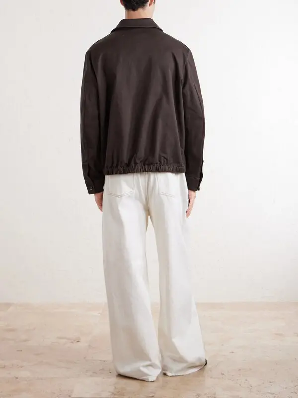 Barena Venezia Cotton-blend Gabardine Blouson Jacket