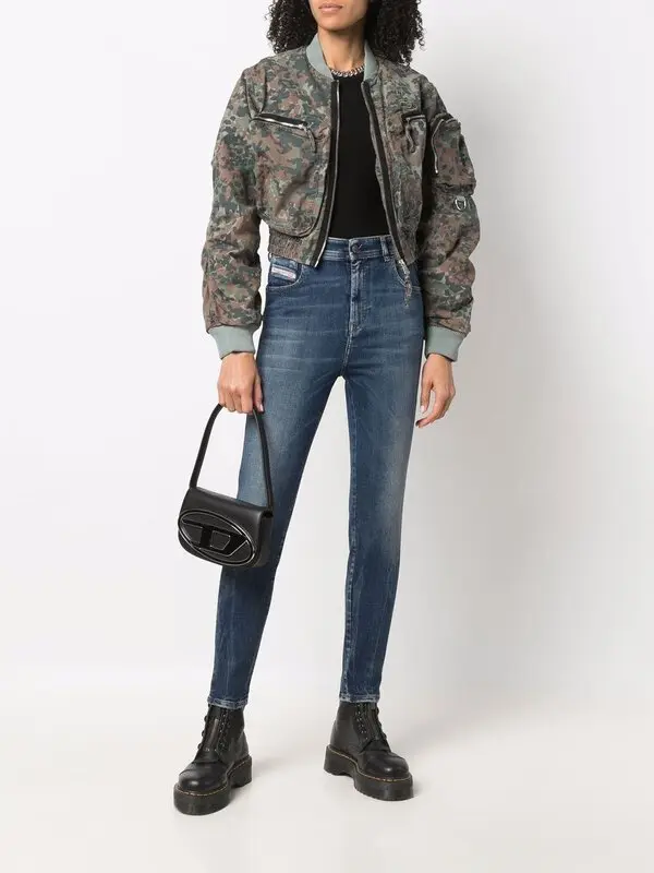DIESEL® 1dr Leather Shoulder Bag