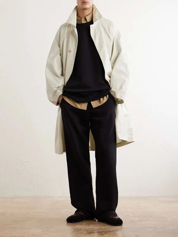 Dries Van Noten Hamer Straight-leg Cotton-jersey Sweatpants
