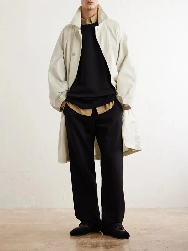 Dries Van Noten Hamer Straight-leg Cotton-jersey Sweatpants