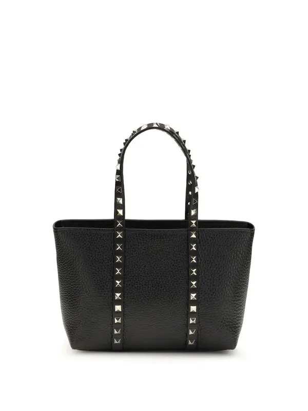 Valentino Garavani Small Rockstud Tote Bag - Black