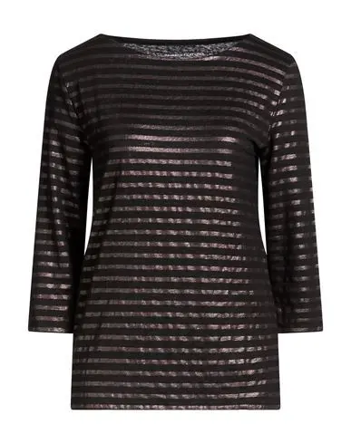 Majestic Filatures Striped 3/4 Sleeve Jersey T-shirt