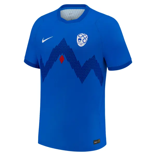 Nike Slovenia 2026 Match Away Aero-fit Soccer Authentic Jersey - Blue