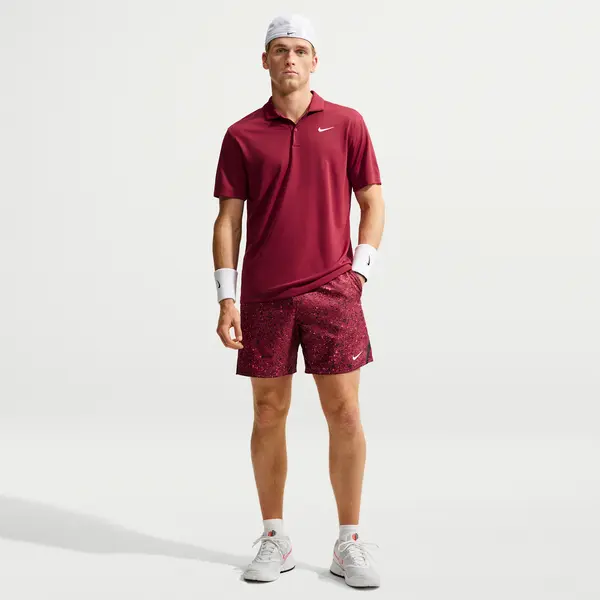 Nike Court Victory Dri-fit 7" Shorts - Red