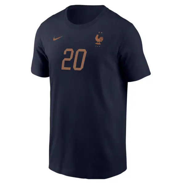 Nike Bradley Barcola Fff Soccer T-shirt