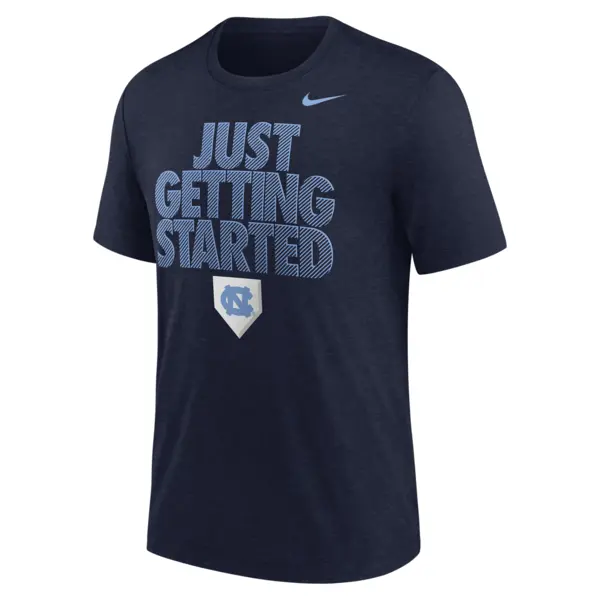 Nike College Short-sleeve Baseball T-shirt - Blue