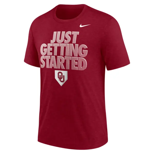 Nike College Short-sleeve Baseball T-shirt - Red