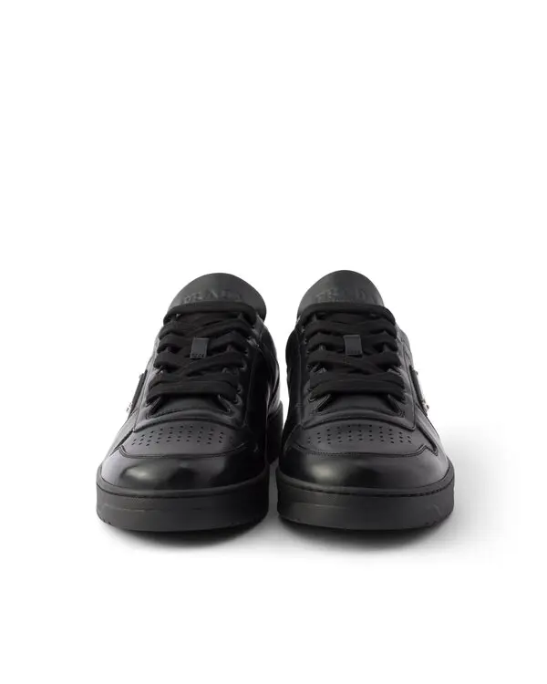 Prada Downtown Leather Sneakers
