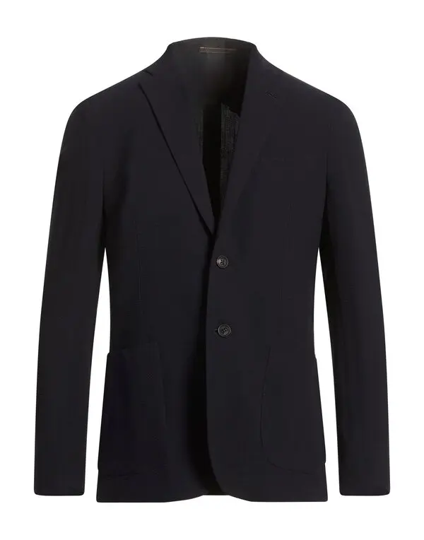 MOORER Blazer Size Virgin Wool, Elastane