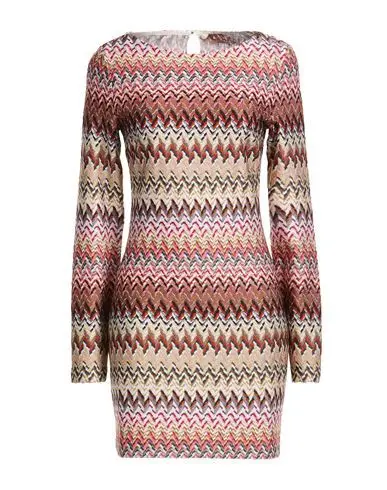 Missoni Crochet-knit Mini Dress - Brown