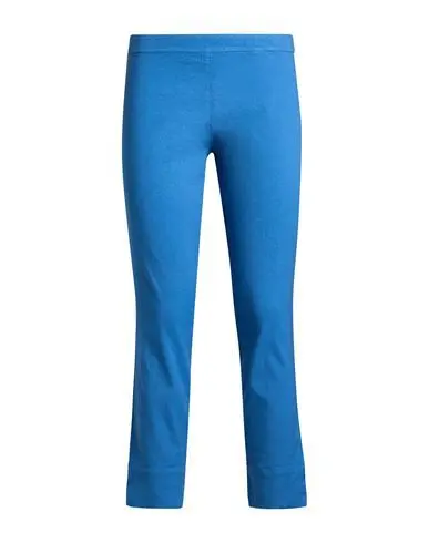 120% Lino Pants Azure Size Linen, Cotton, Elastane