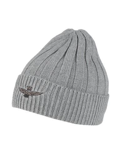 AERONAUTICA MILITARE Cotton Beanie - Grey