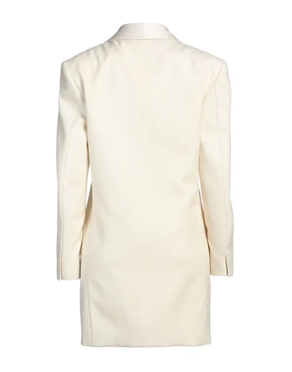 MAISON MARGIELA Coat Ivory Size Wool