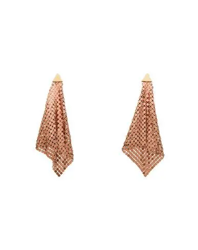 Rabanne Aluminum Drop Earrings - Orange