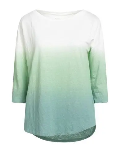 Majestic Filatures T-shirt Light Size Cotton, Linen - Green
