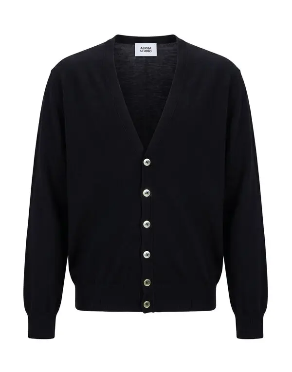 Alpha Studio Cardigan Size Cotton