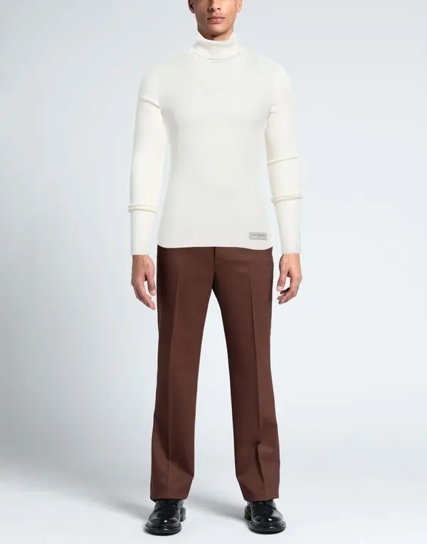 Balmain Turtleneck Ivory Size Merino Wool