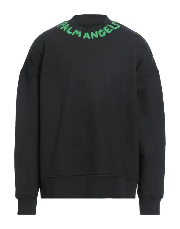 Palm Angels Sweatshirt Size Cotton - Black