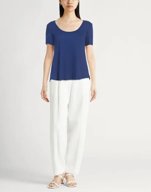 Majestic Filatures Organic Cotton Jersey T-shirt - Blue