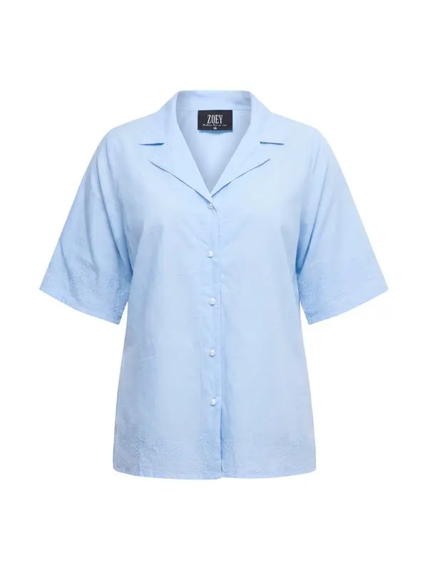 ZOEY Cloe Shirt Sky