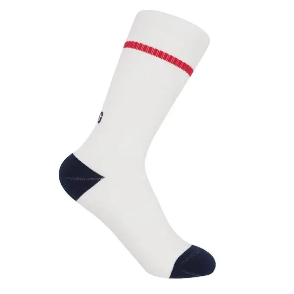 PEPER HAROW - MADE IN ENGLAND Limited Edition England Luxury Sports Socks - White