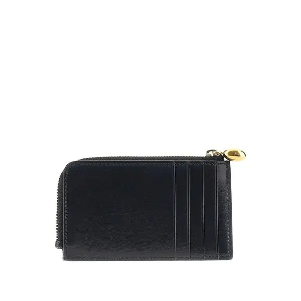 JIL SANDER Goji' Zippered Leather Cardholder