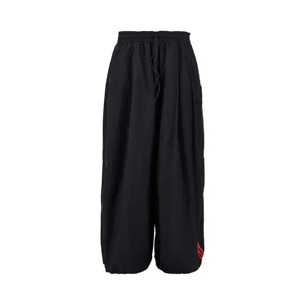 Y3 Gradient 3 Tripe Nylon Pant - Black