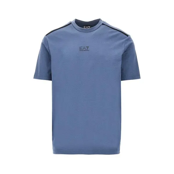 EA7 Natural Ventu 7 T-hirt - Blue