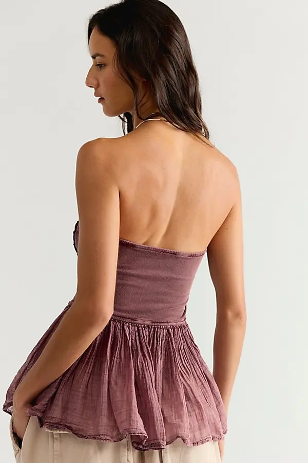 FP ONE Cova Tube Top - Raspberry