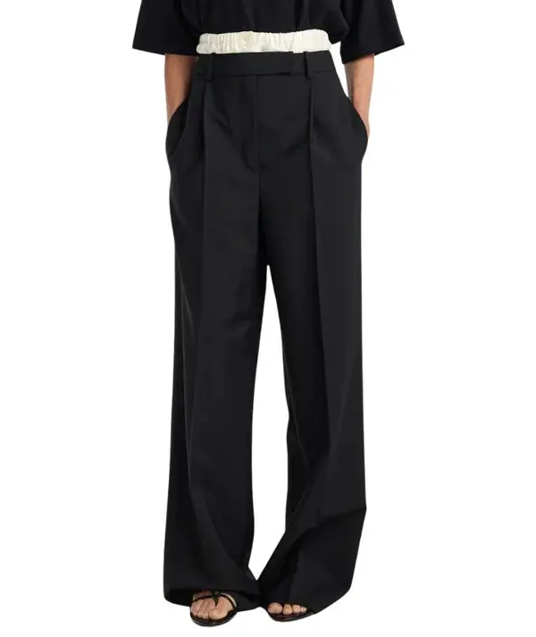 RÓHE Boxer Detailed Trousers